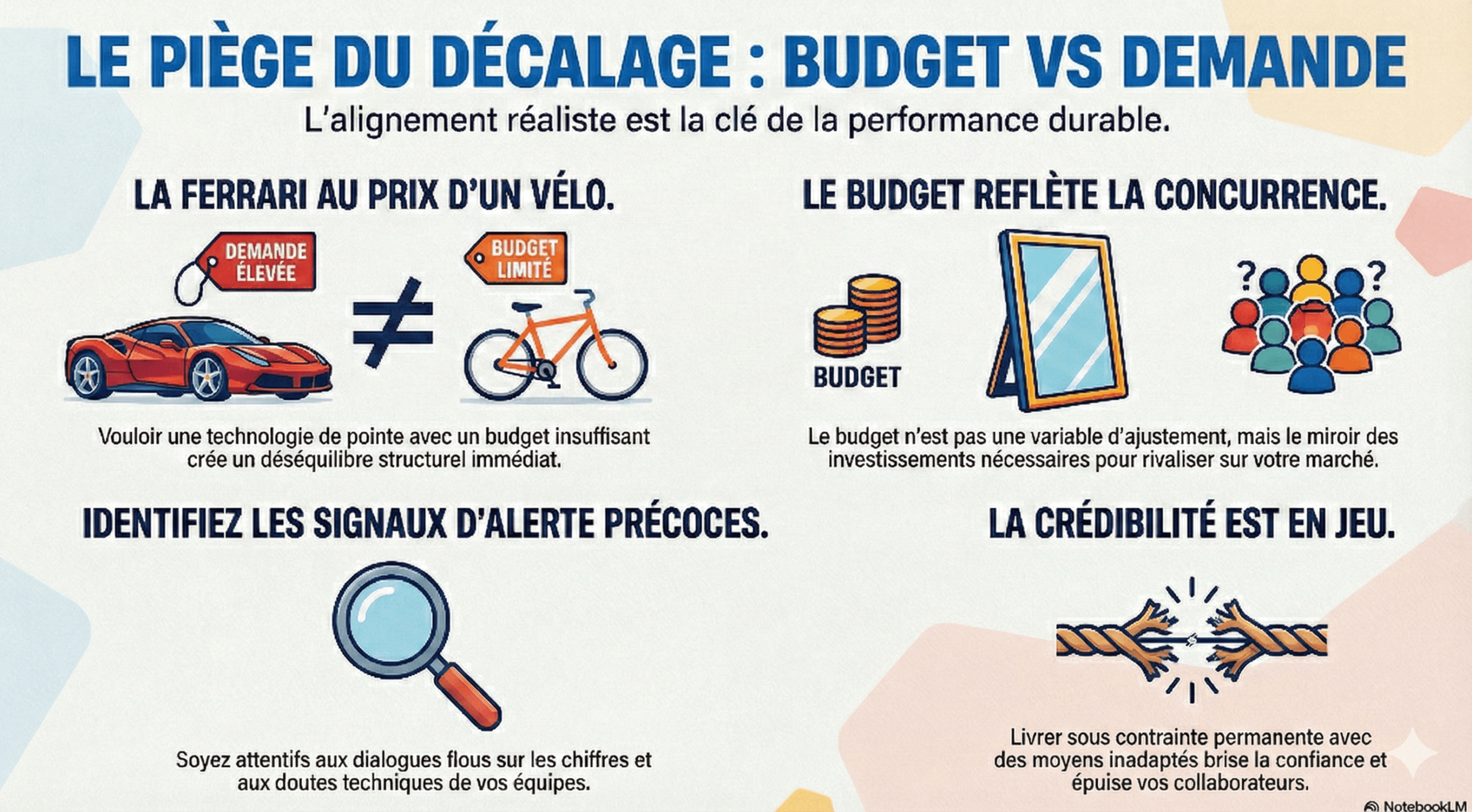 Le piège du décalage entre demande, marché et budget | Cédric CARIA